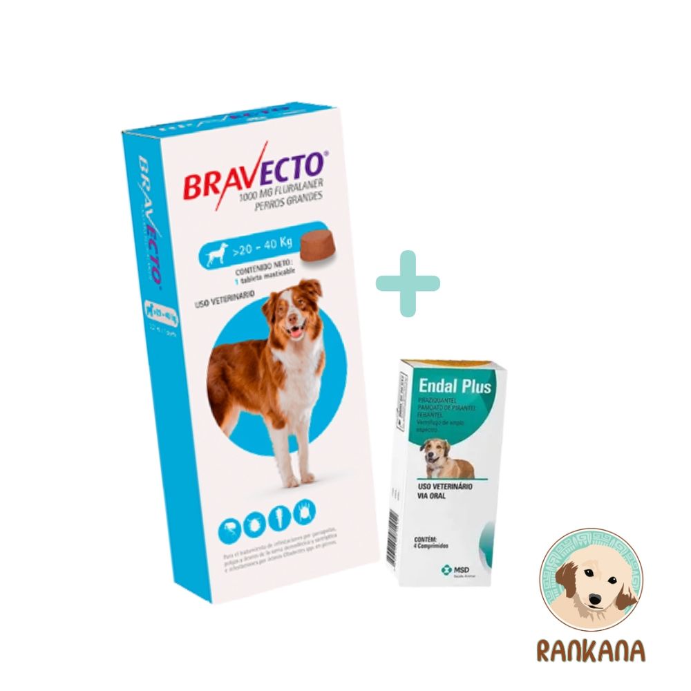 Antipulgas Bravecto para Perros de 20 a 40 Kg | plazaVea - plazaVea