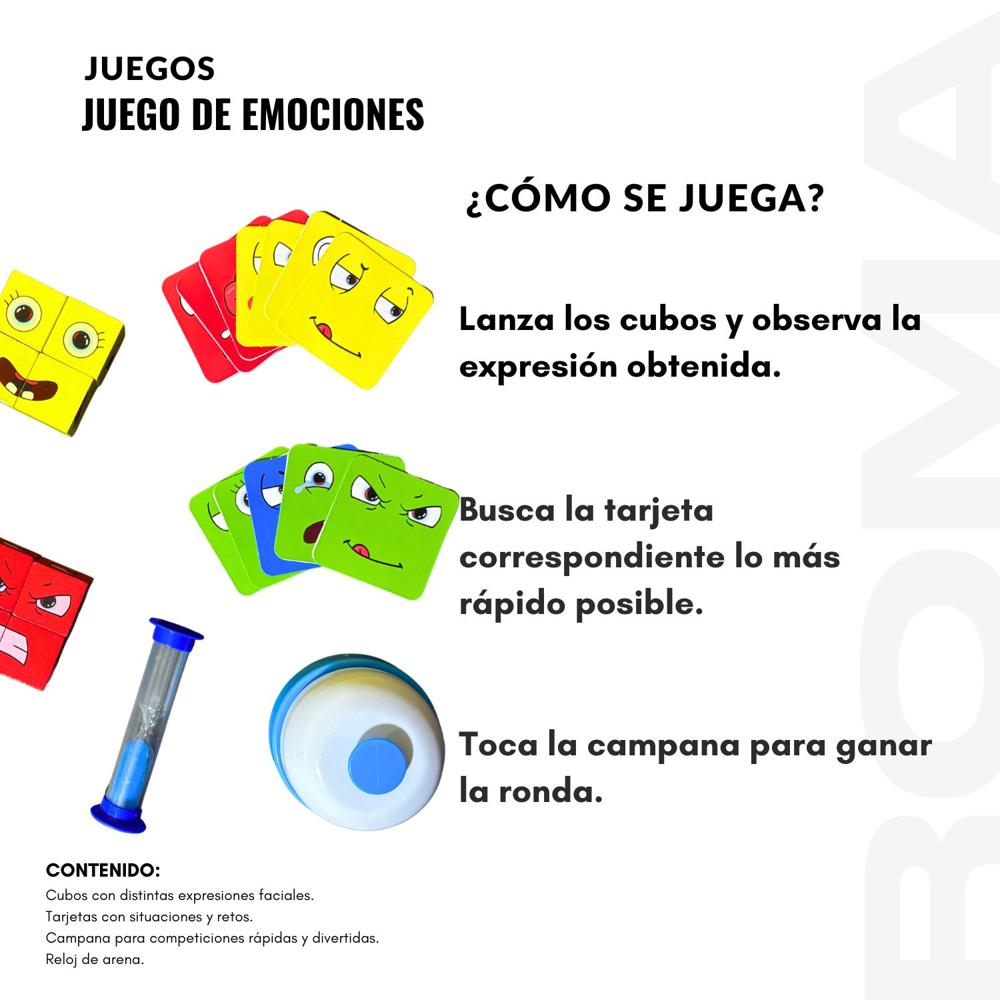 PACK 3 JUEGO DE EMOCIONES - JUEGO DE MESA | plazaVea - plazaVea