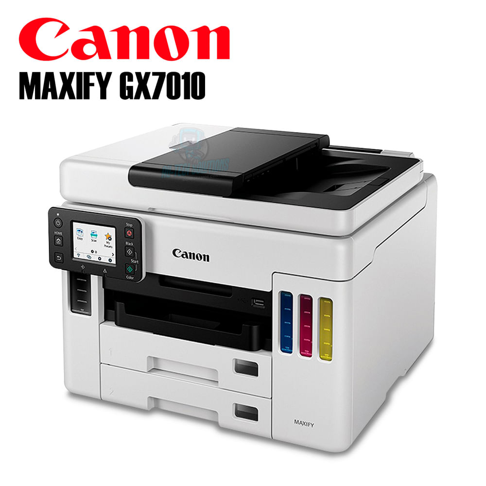 IMPRESORA MULTIFUNCIONAL CANON MAXIFY GX7010 WIFI - DÚPLEX - ADF - plazaVea
