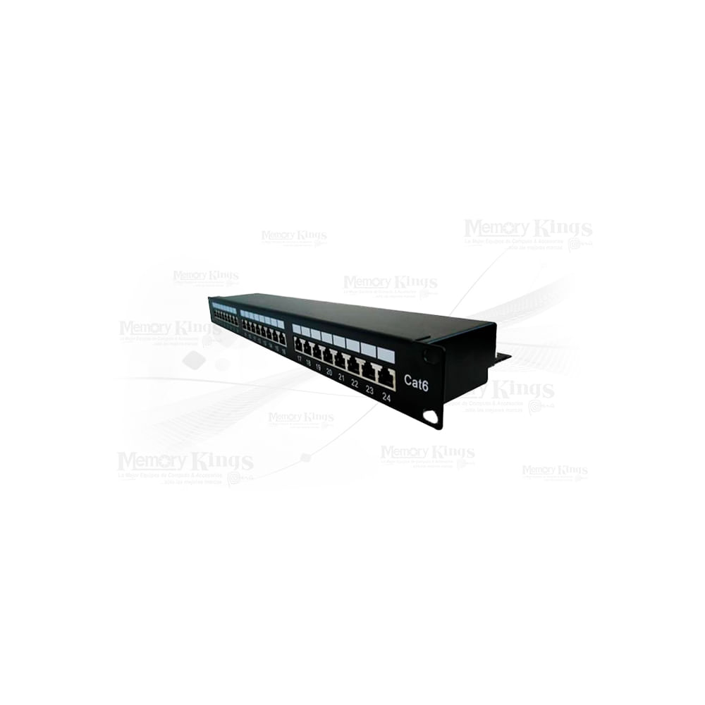 Patch Panel Cat-6 Dixon 24 Puertos, Conexión Tipo | plazaVea - plazaVea