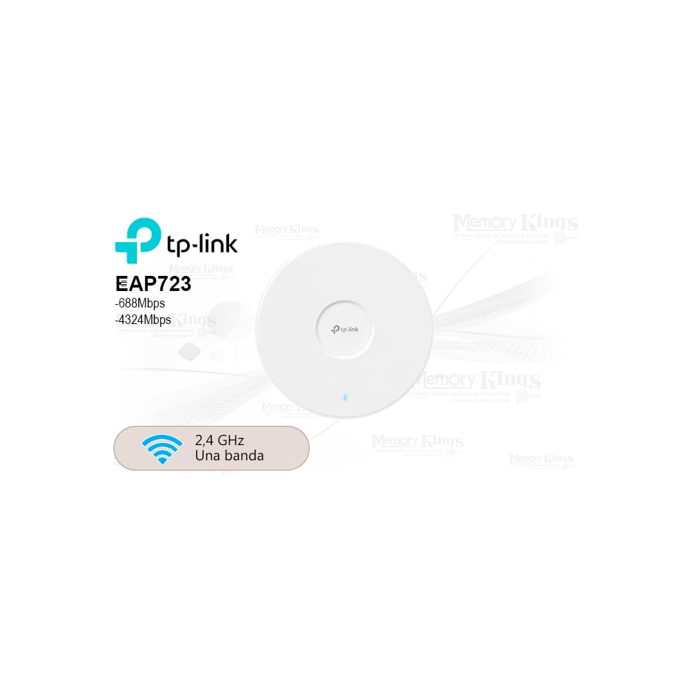 TP-Link EAP723 Omada BE5000: punto de acceso WiFi de techo, alto rendimiento y fácil instalación ...