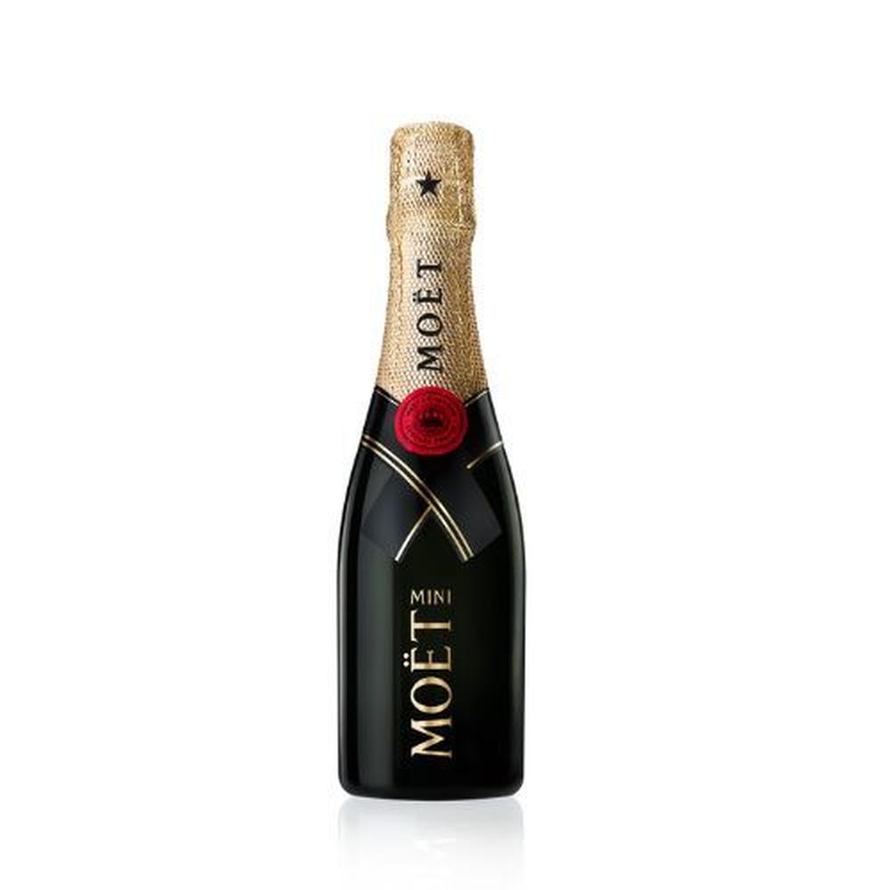 Champagne MOET CHANDON Brut Imperial Botella 200ml - plazaVea