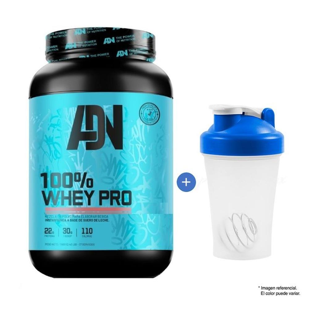 Proteína ADN 100% Whey Pro 1.1 Kg Vainilla - plazaVea
