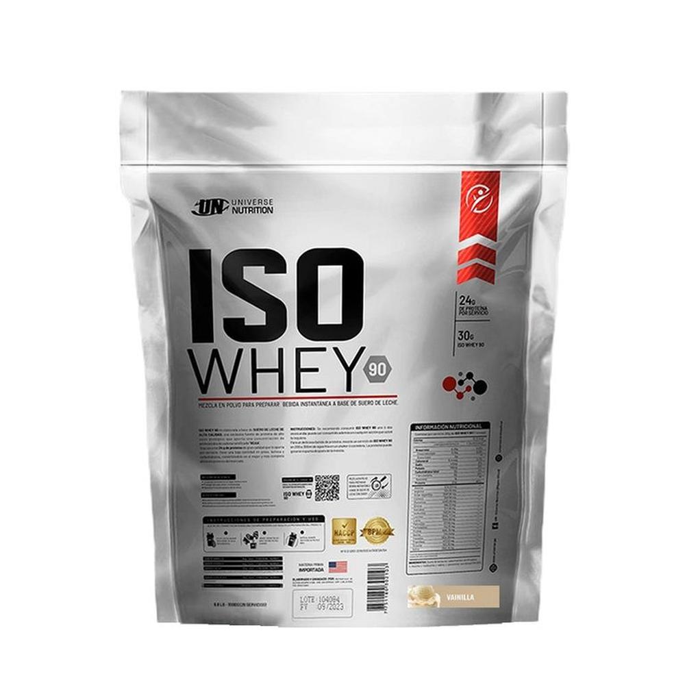 Proteína Universe Nutrition Iso Whey 90 5 Kg Vainilla + shaker ...