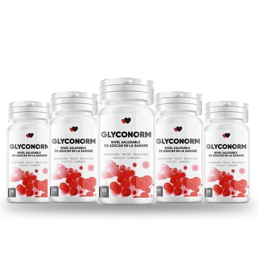 GLYCONORM - pack x6 - alivia y controla síntomas de diabetes - plazaVea