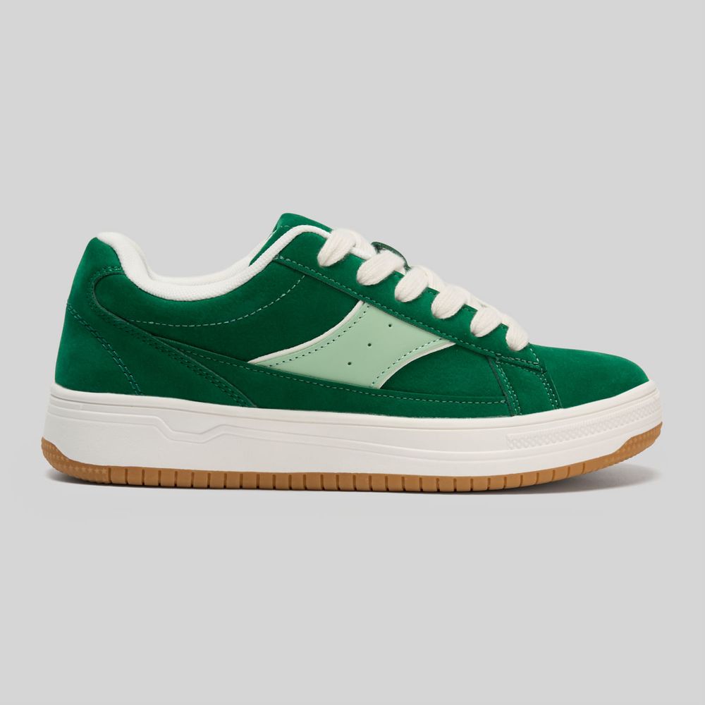 Zapatillas Urbanas Mujer Hypnotic Skate2 Verde - plazaVea