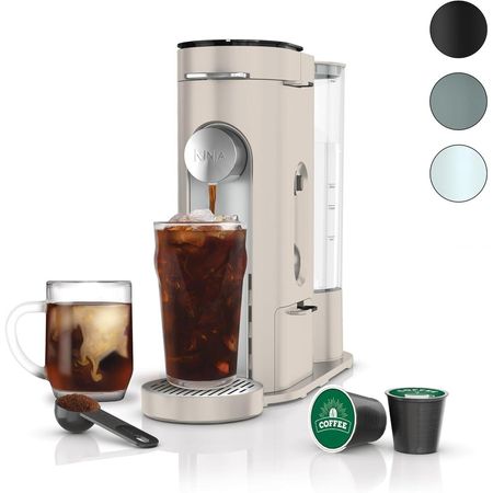 CAFETERA INDIVIDUAL PODS & GROUNDS NINJA 1.5 L | PIEDRA - plazaVea