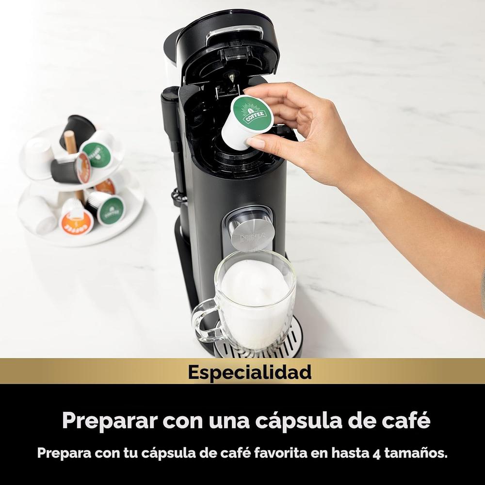 CAFETERA MONODOSIS NINJA 24 OZ / 710 ML | NEGRA - plazaVea