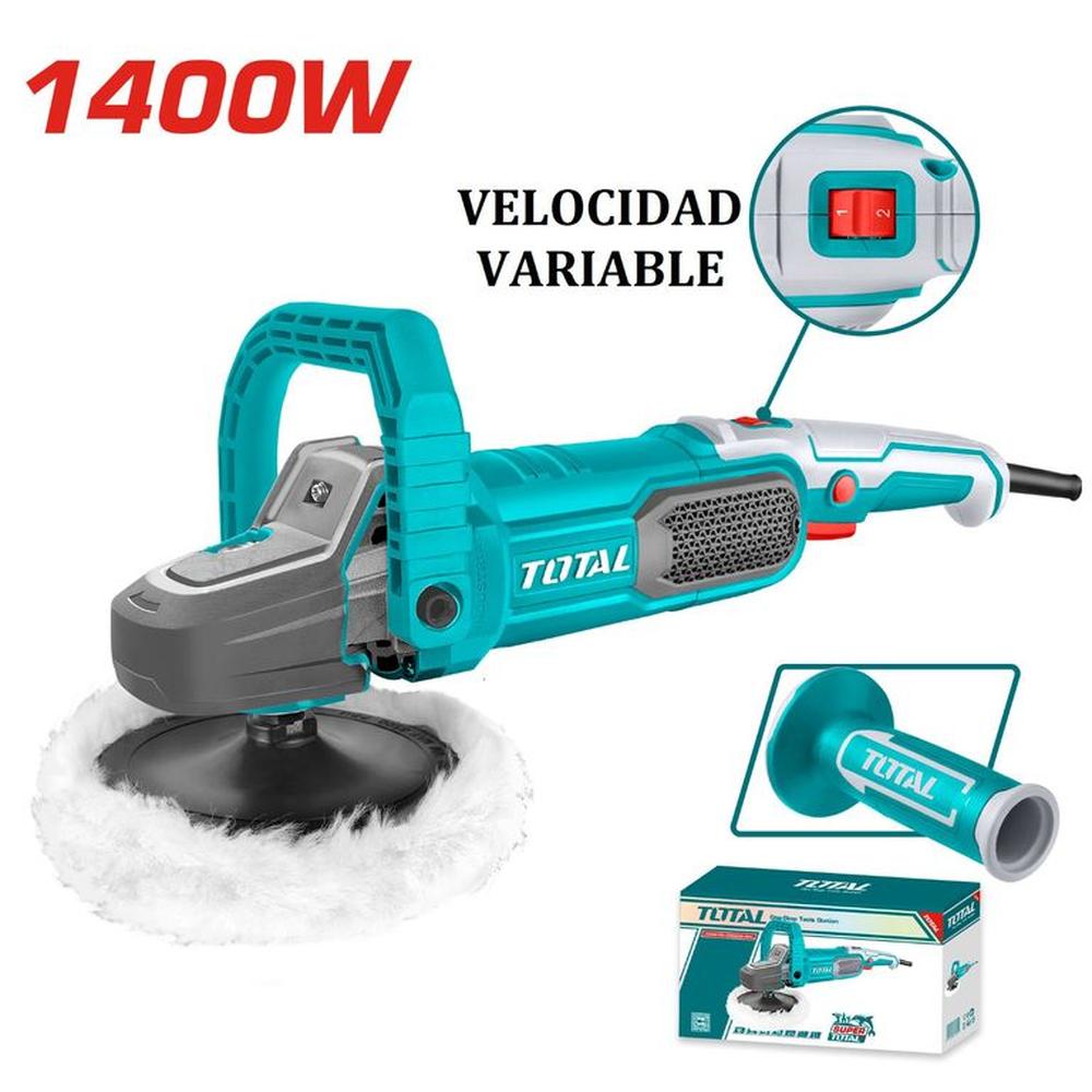 Pulidora Angular 7 Pulgadas - 180mm 1400w 600-3200rpm - TP11418026 ...