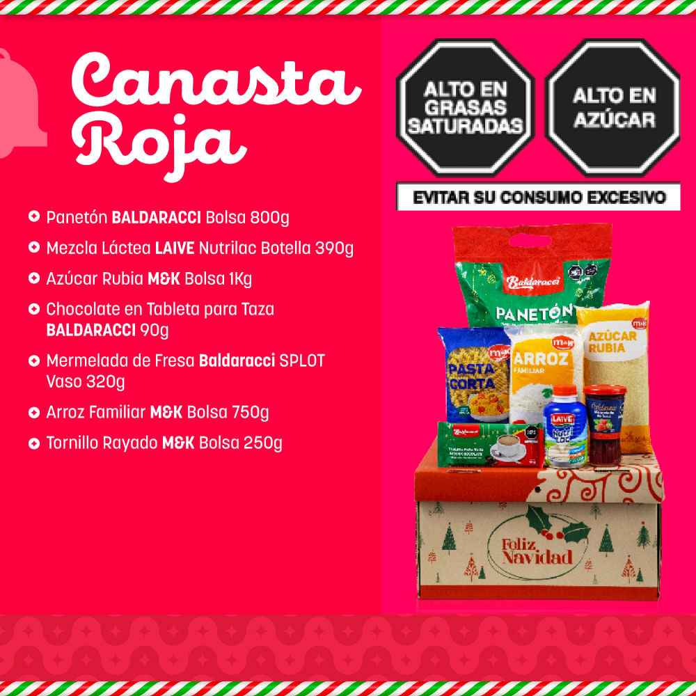 Canasta Roja Makro 2025 | plazaVea - Makro