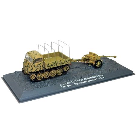 STEYR RSO 0/1 + PAK 40 ANTI-TANK GUN 2.PZ.DIV. NORMANDIE 1944 1/72 ...