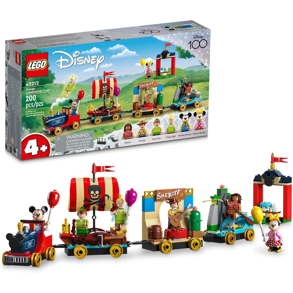 Lego Disney tren de la celebración del centenario set con 6 minifiguras ...