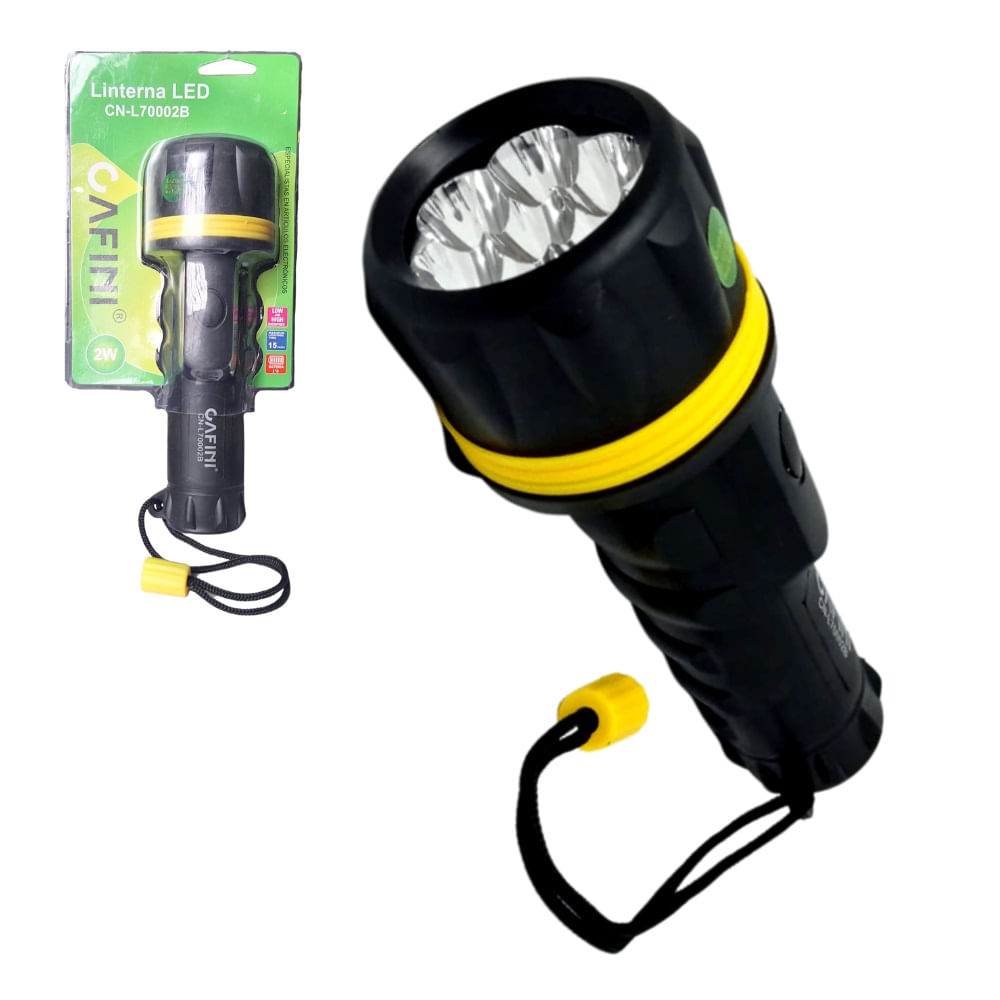 Linterna Led Tactica 2W De Mano 7 LEDs/ Cafini CN-L70002B | plazaVea ...