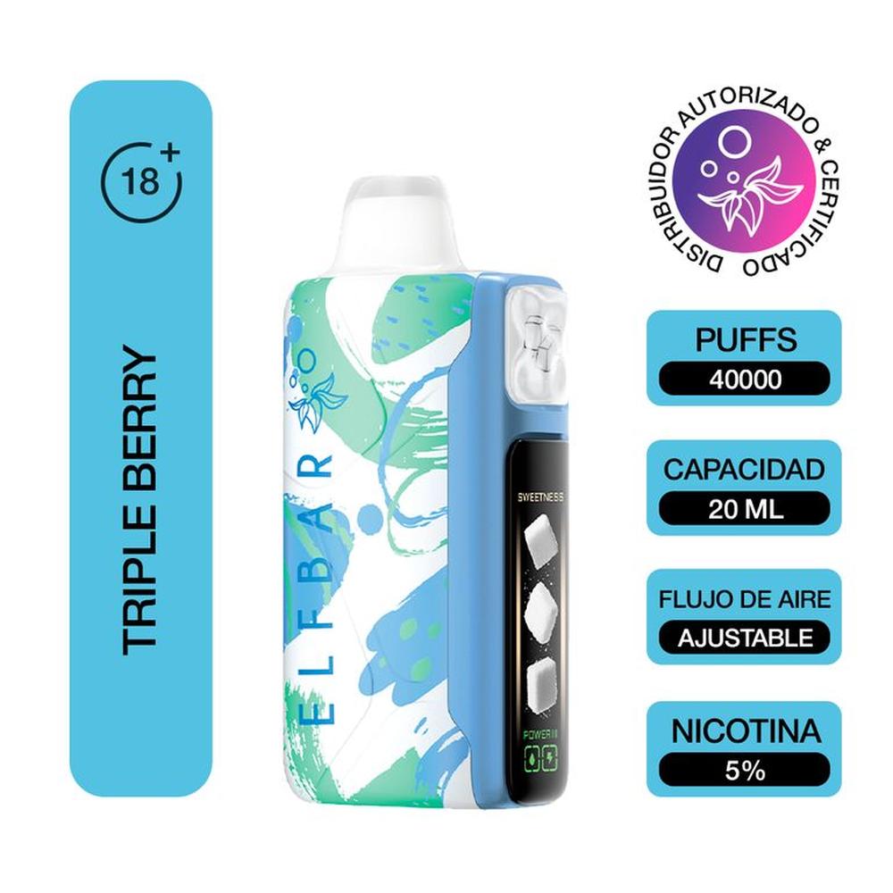 ElfBar Sweet King 40K Triple Berry - plazaVea