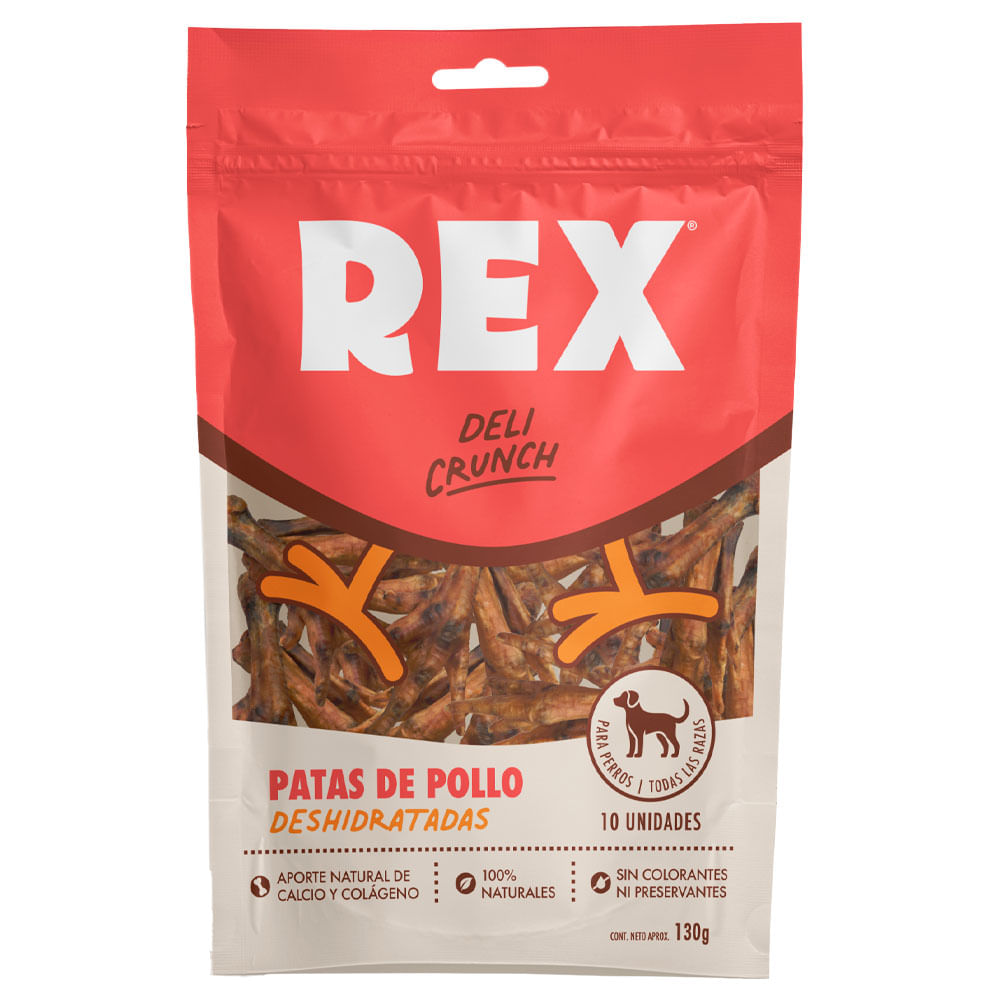 Comida Para Perros REX Deli Crunch Todas Las Razas 130G | plazaVea ...