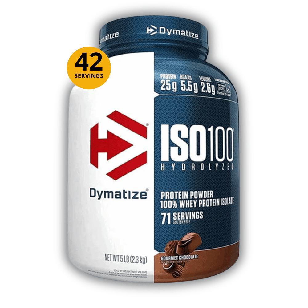 ISO 100 HYDROLYZED 3LB CHOCOLATE- DYMATIZE - plazaVea