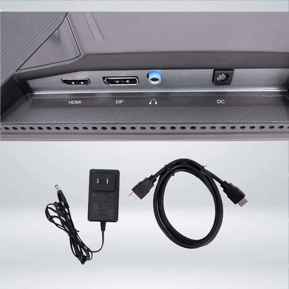 MONITOR CURVO GAMER TEROS TE 2476G FULL HD 23.8 VA 180hz 1ms DP AUDIO ...