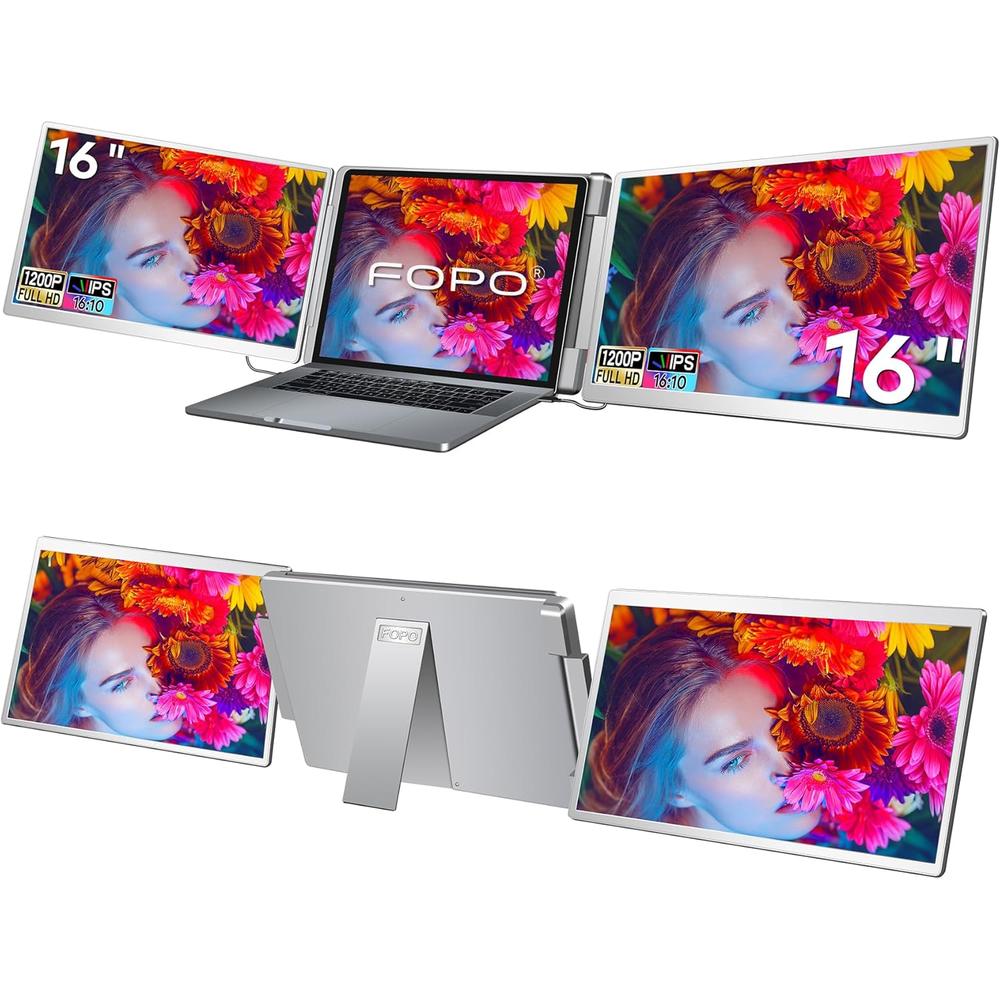 MONITOR PORTÁTIL 16" FULL HD 1200P S11 FOPO | plazaVea - plazaVea