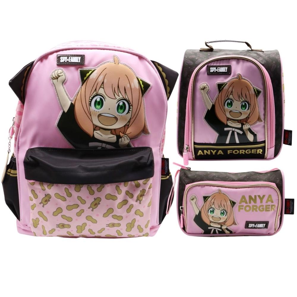 Pack Escolar Mochila Spy x Family Anya Anime Oficio - plazaVea