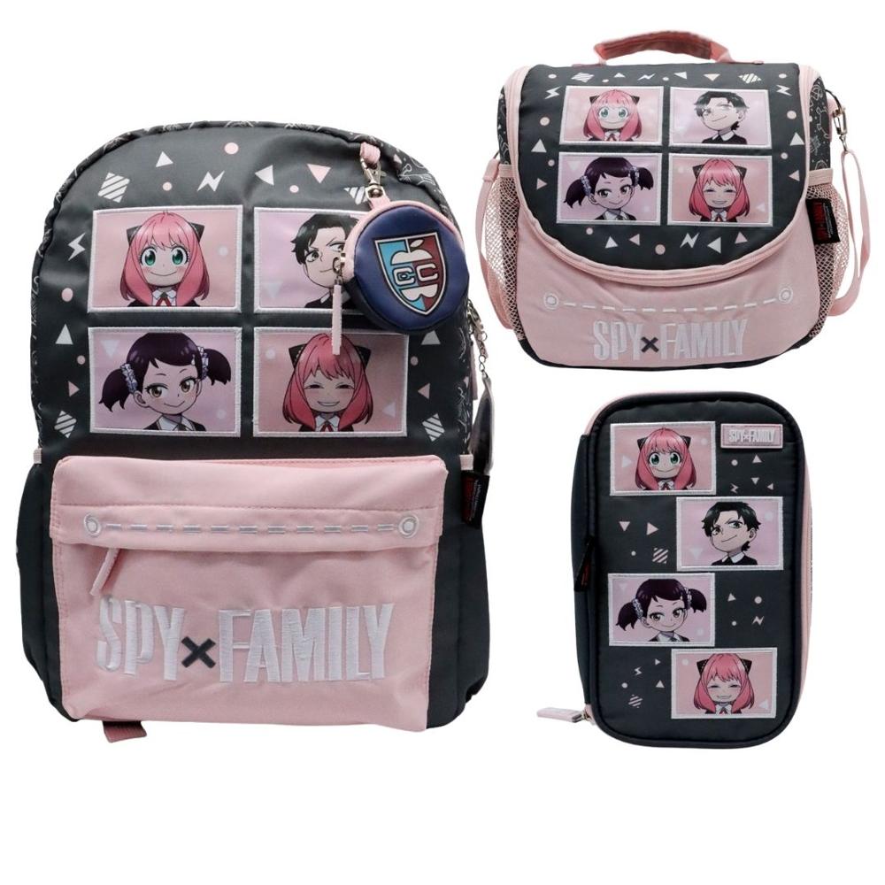 Pack Escolar Mochila Spy x Family Anime Oficio - plazaVea