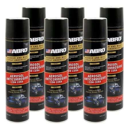 ABRO Undercoating Protector de Chasis en Spray U-60 Pack x6 - plazaVea