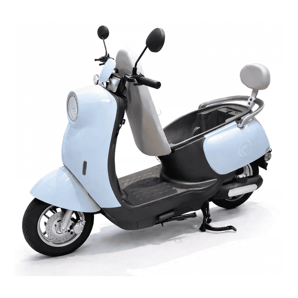 MOTO ELECTRICA MED URBAN 4 VINTAGE COLOR CELESTE - plazaVea