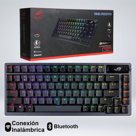 TECLADO GAMER ROG AZOTH RGB PANTALLA OLED SWITCH ROG NX RED ...