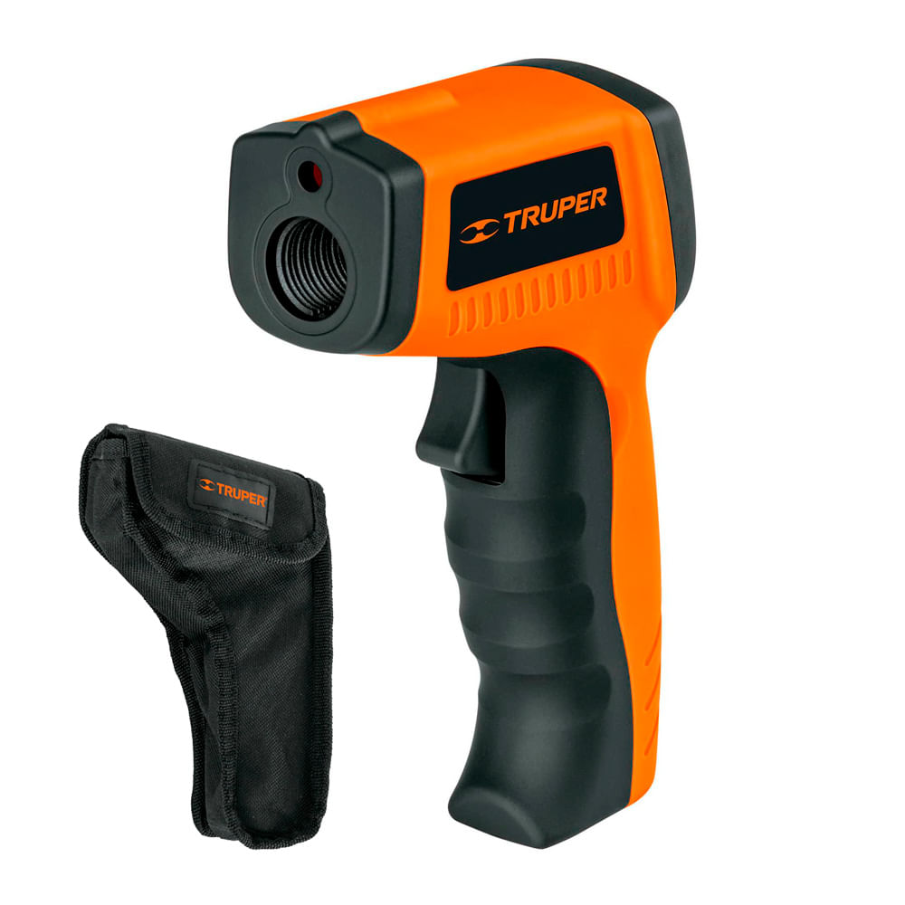 Termómetro Láser Infrarrojo TRUPER Con Pantalla Lcd METE-500 - plazaVea