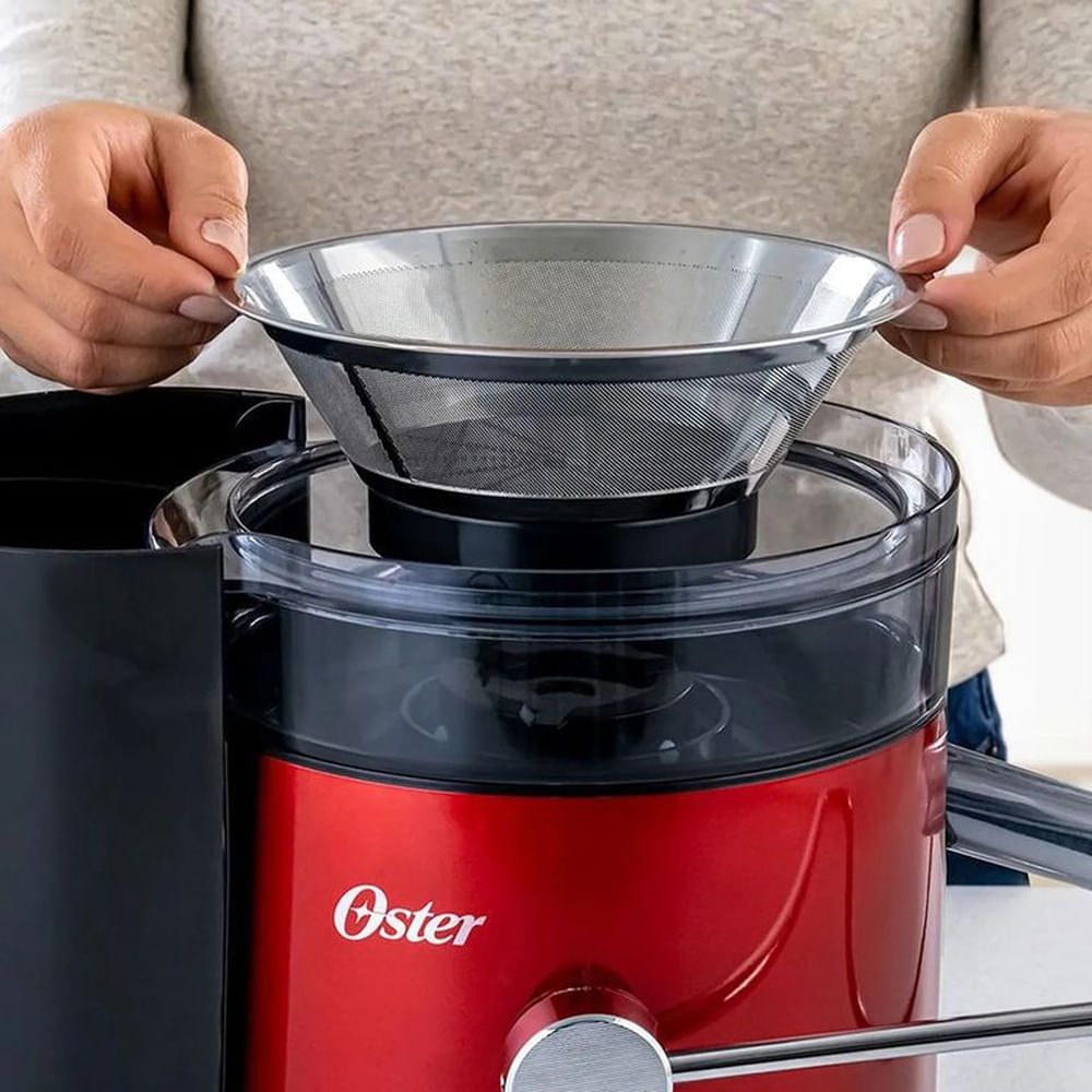 Extractor de jugos 1.25 lt Oster FPSTJE320R rojo | plazaVea - plazaVea