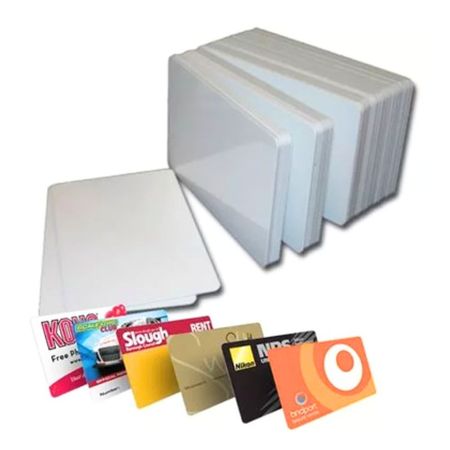 Tarjetas de Identificación PVC Zebra Premier color blanco Caja x 500 ...
