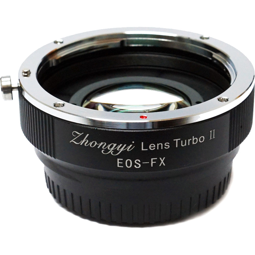 Adaptador Mitakon Zhongyi Lens Turbo V2 para Lentes Canon EF a Cuerpo ...