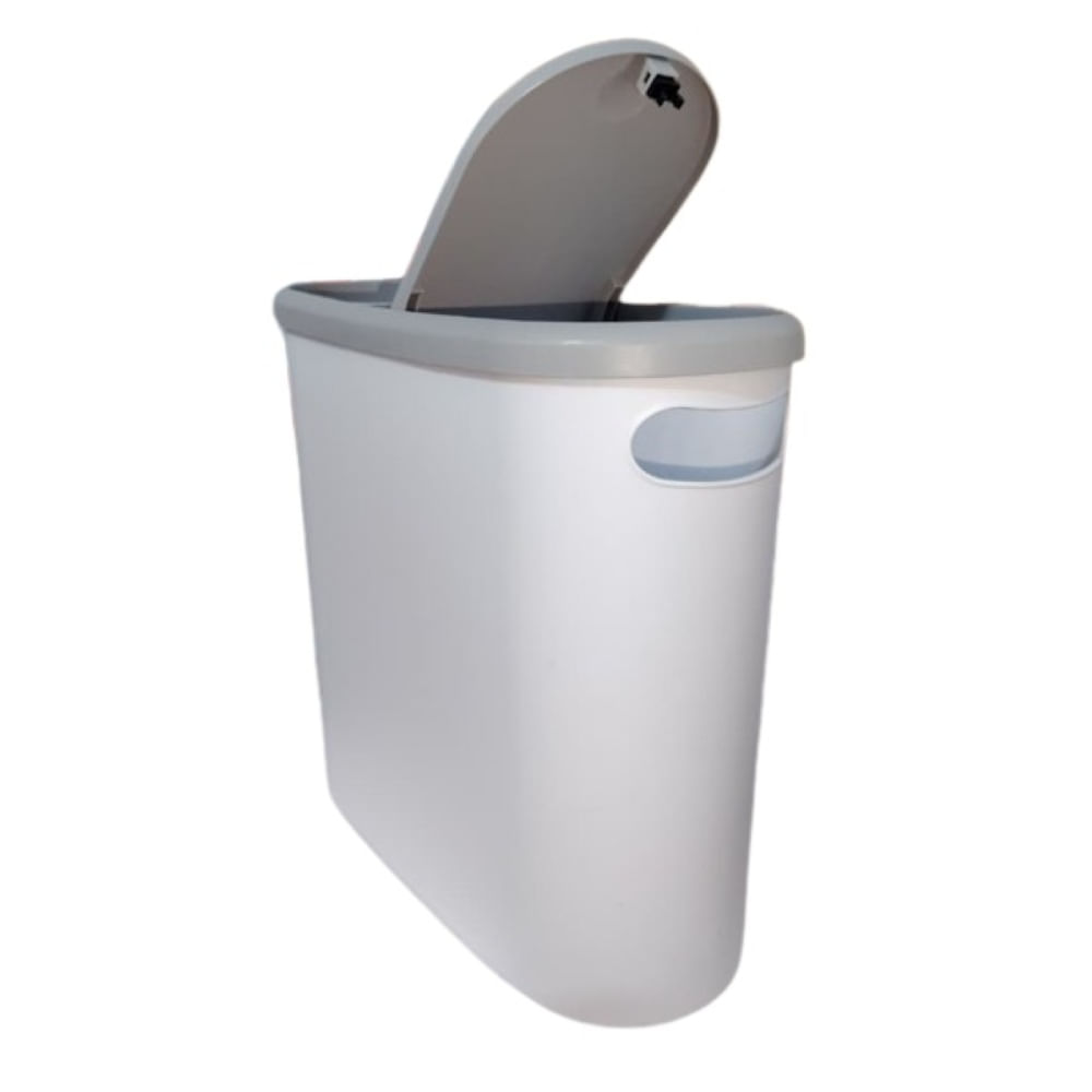 Tacho de Basura Plástico con Tapa Abatible - Diseño Moderno | plazaVea ...