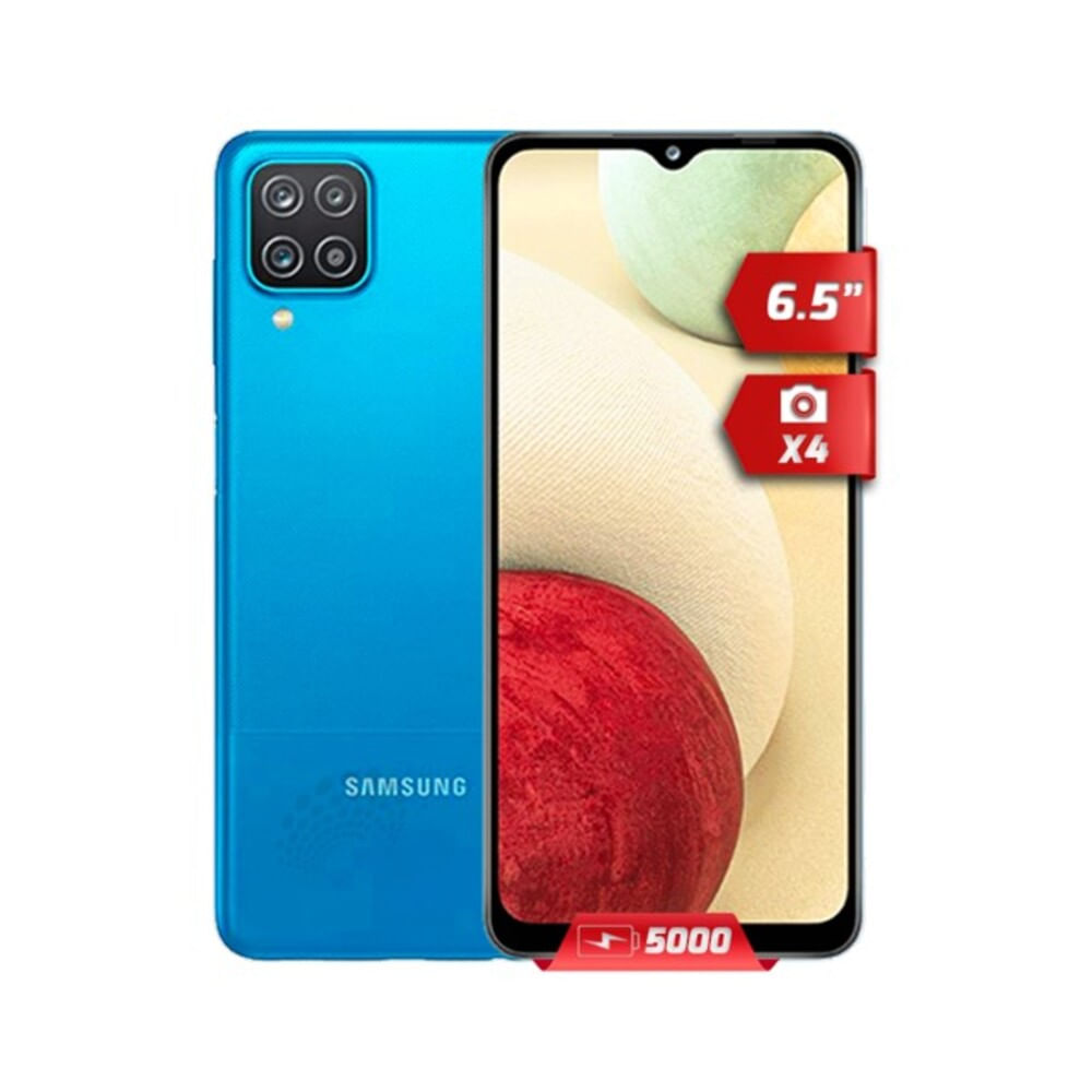 Celular SAMSUNG Galaxy A12 4GB 64GB Azul | plazaVea - plazaVea