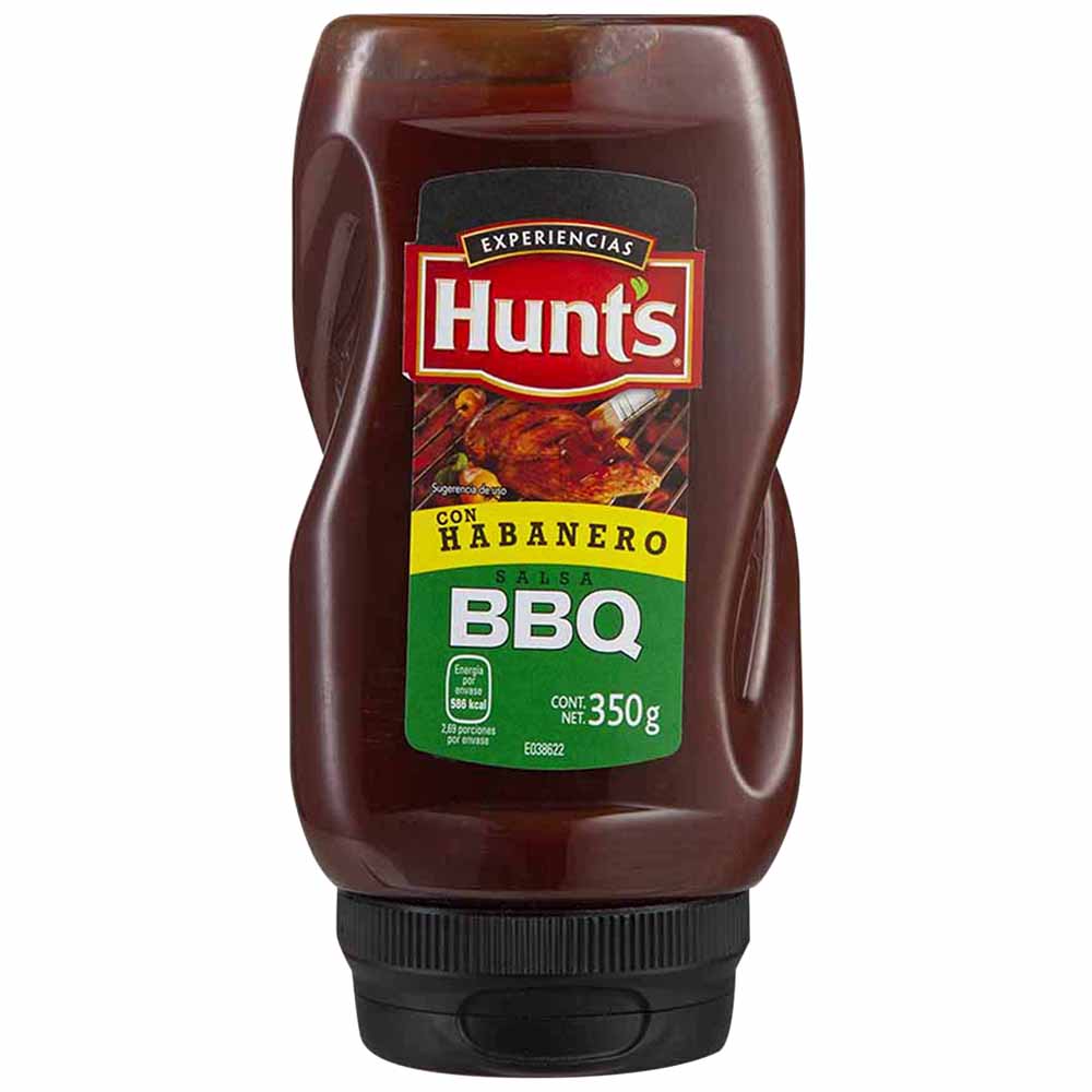 Salsa HUNTS BBQ con Chile Habanero Frasco 350g | plazaVea - Supermercado