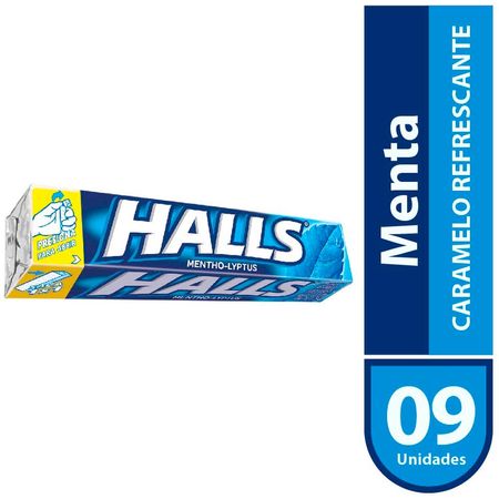 Caramelos HALLS Mentol Paquete 9un | plazaVea - Supermercado