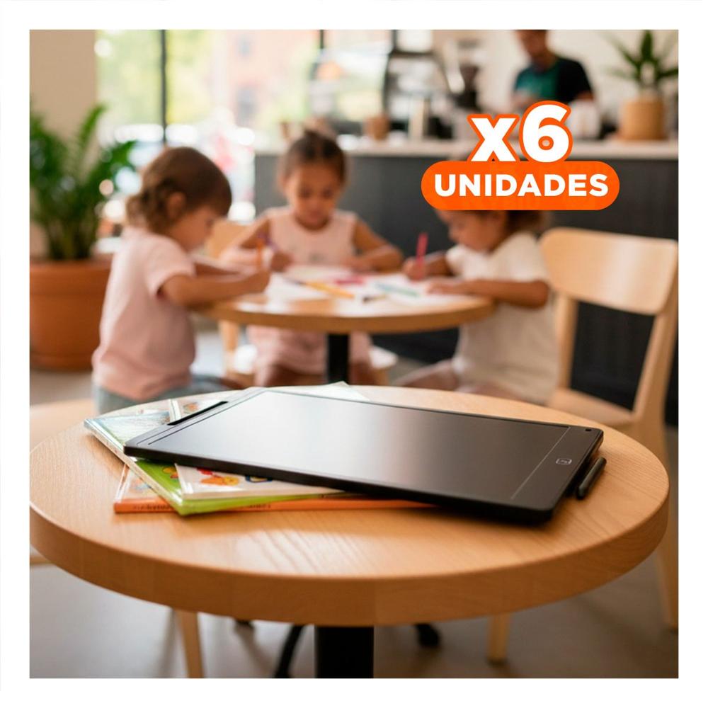 Pack6 Formato Digital de Dibujo y Escritura 20 Pulgadas Negro Y+Regalo ...