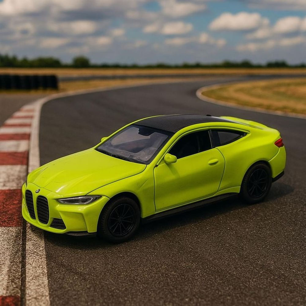 Auto Bmw M4 Escala 1:34:39 - Welly - plazaVea