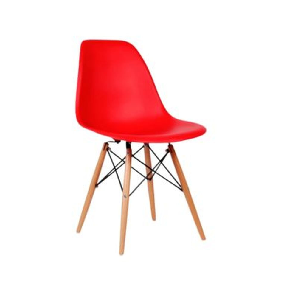 Silla de Comedor Praga rojo - plazaVea