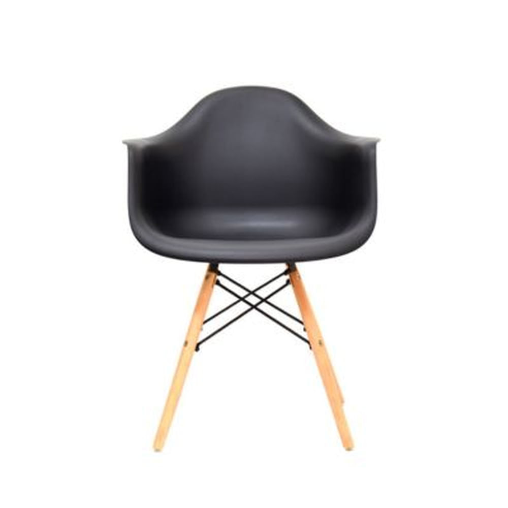 Silla de Comedor Málaga Negro - plazaVea
