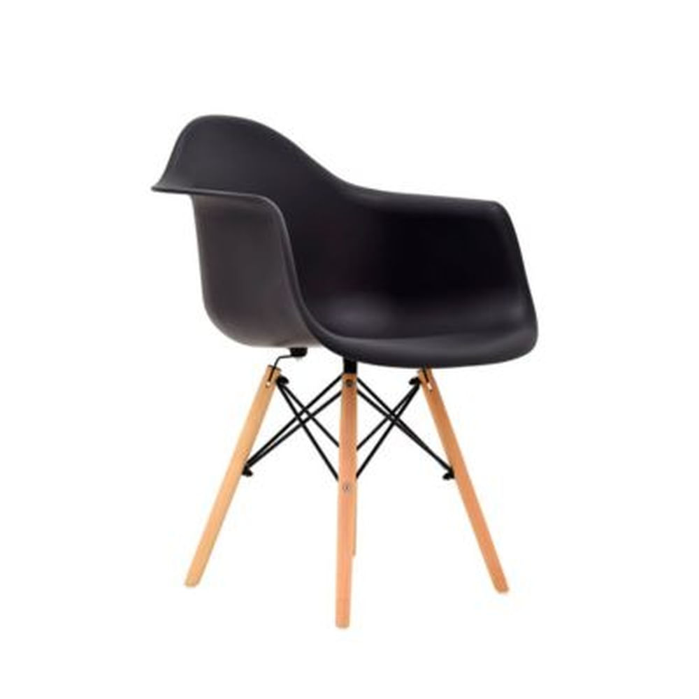 Silla de Comedor Málaga Negro - plazaVea