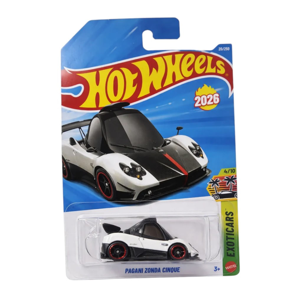 Hot Wheels Pagani Zonda Cinque 1-64 - plazaVea