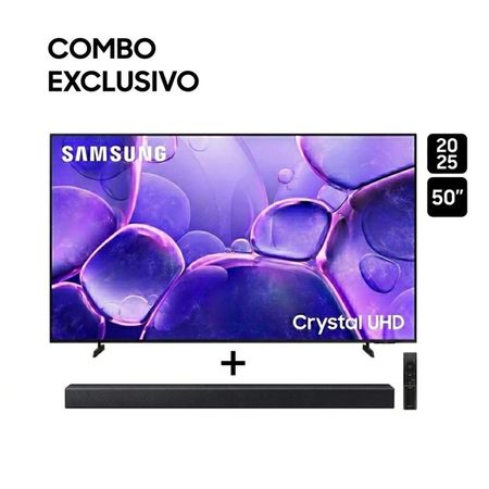 COMBO Televisor Samsung 50 Crystal Uhd UN50U8000FGXPE Smart Tv ...