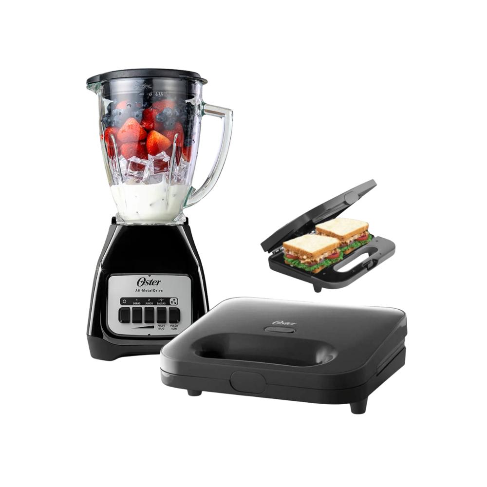 COMBO OSTER Licuadora 1.5LTS - Sandwichera para 2 | plazaVea - plazaVea