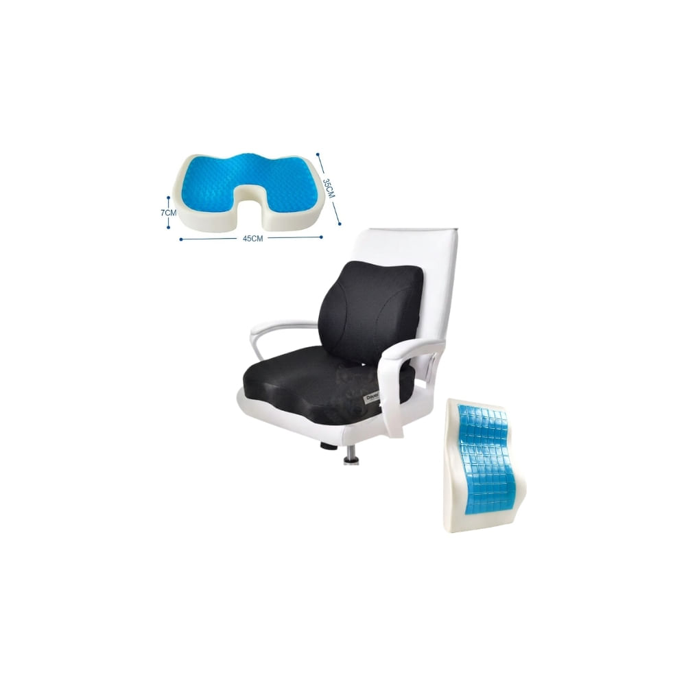 PACK Almohada Viscoelastica y Lumbar Ortopedico Viscoelastica - plazaVea