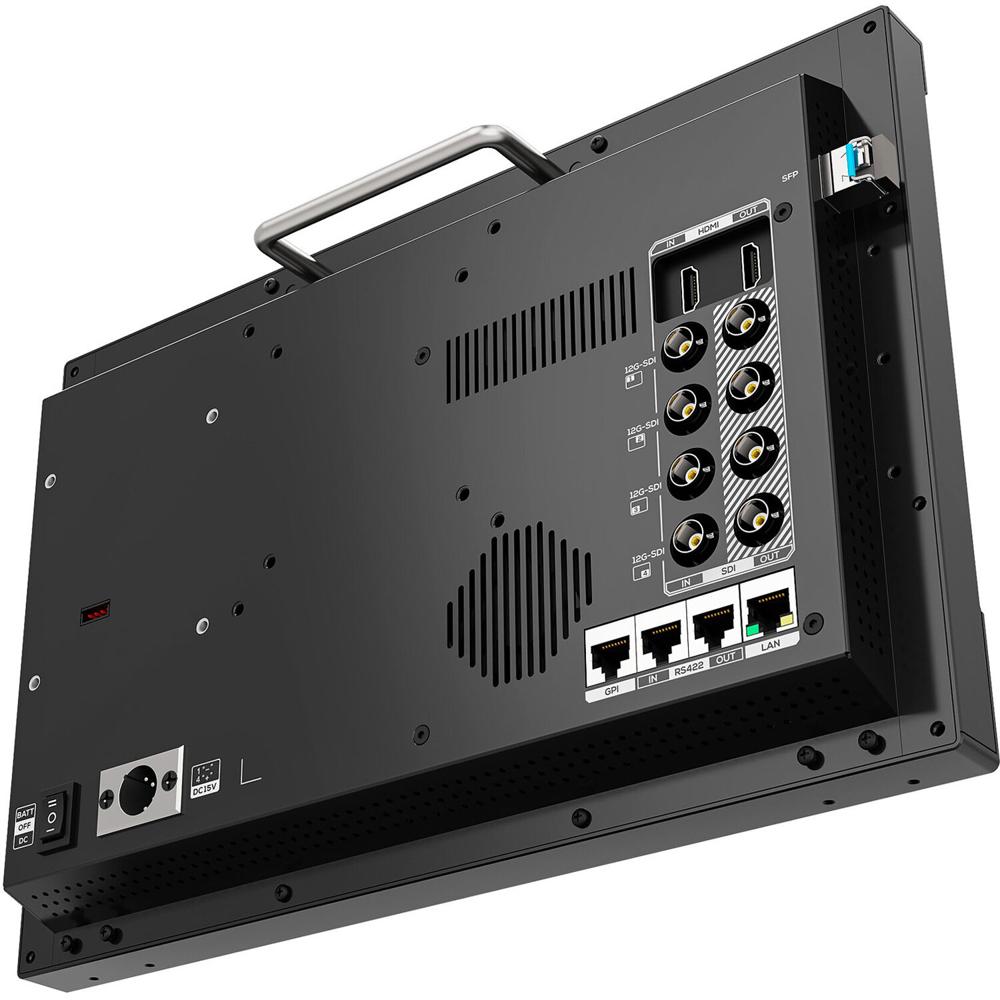 Lilliput Monitor Q13-8K 13.3" 3840 x 2160 12G-SDI con V-Mount, Soporte ...