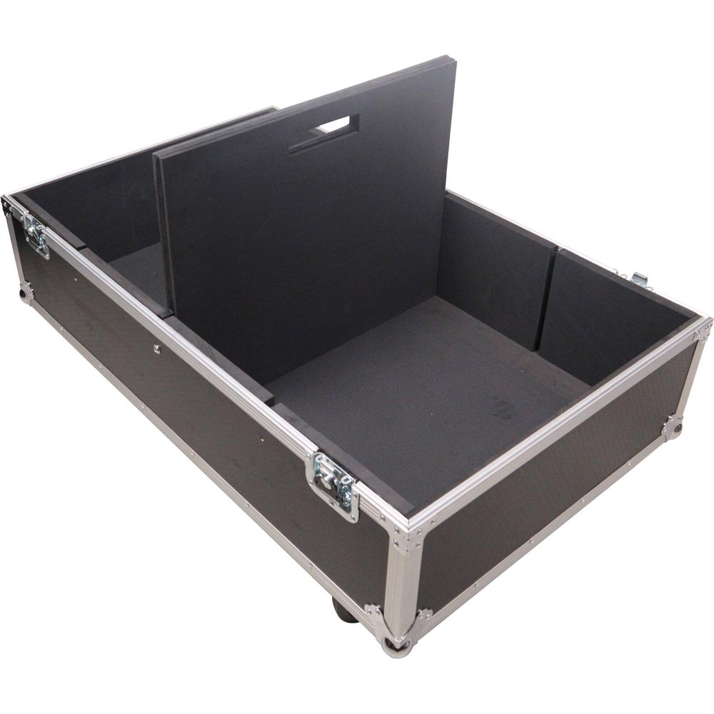 ProX Flight Case ATA Doble para 2 Altavoces RCF NX12-SMA y Turbosound ...