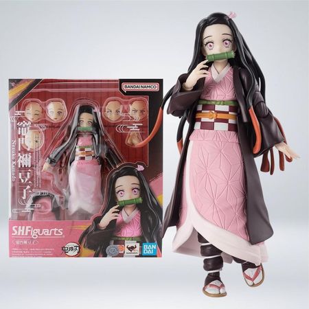 FIGURA S.H FIGUARTS DEMON SLAYER - NEZUKO KAMADO - plazaVea