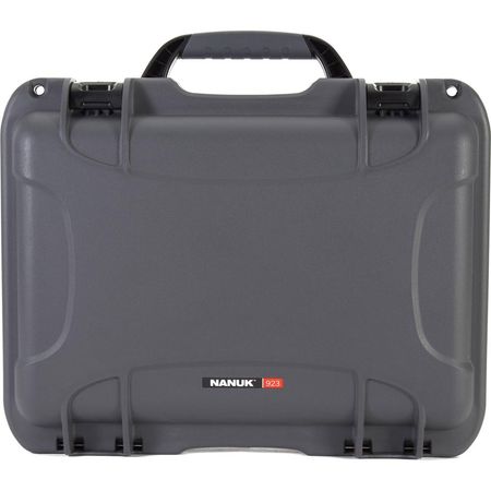 Nanuk 923 Hard Case Graphite 16.7L Resistente al Agua y Golpes con 2 ...