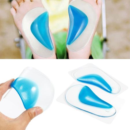 Plantillas Ortopédicas Pie Plano Gel Soporte Arco Silicona Plantillas ...