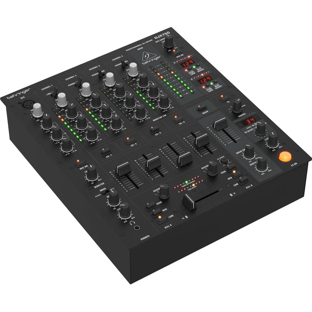 Behringer PRO MIXER DJX750 Mezclador DJ Profesional de 5 Canales con ...